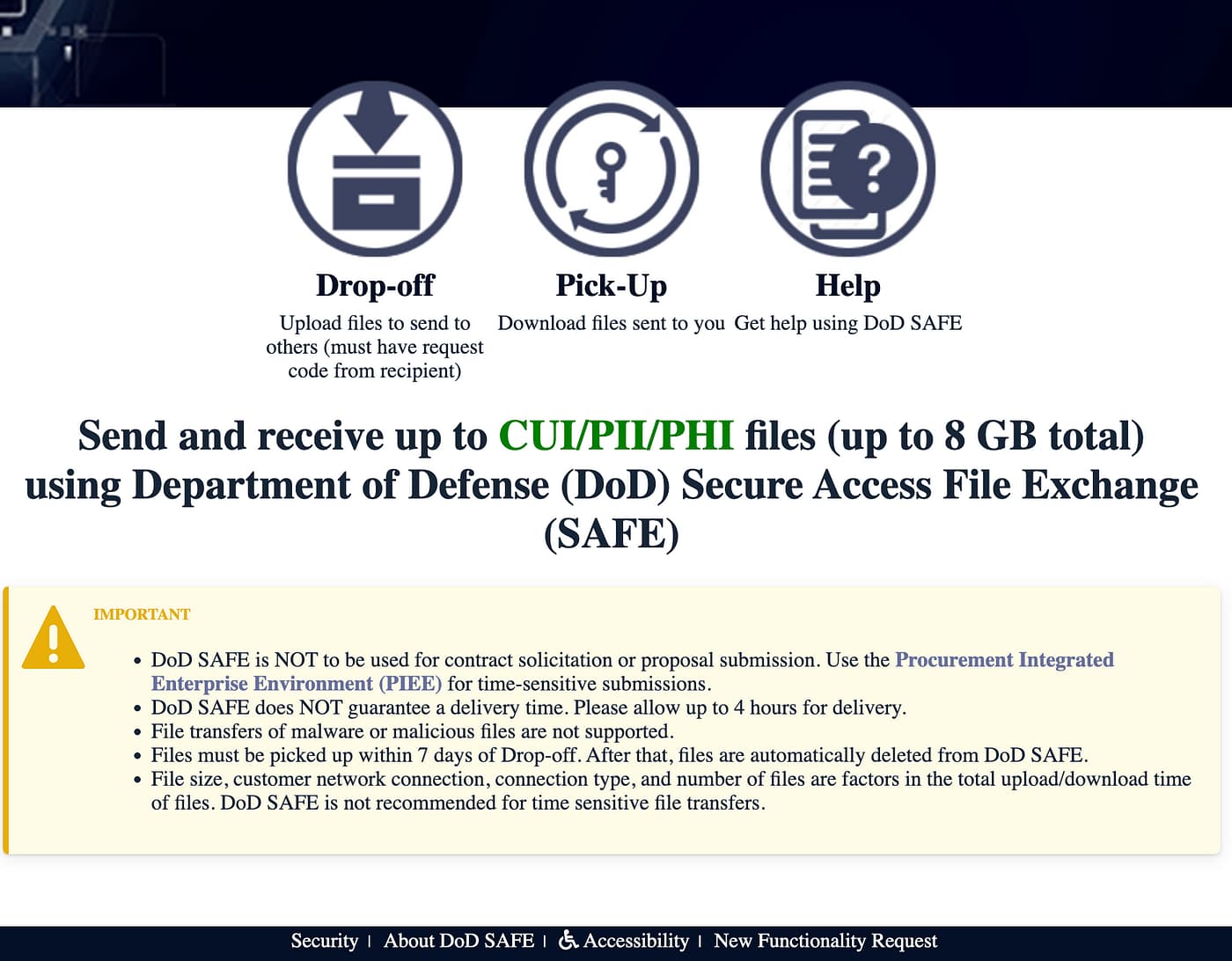 Can You Use DoD SAFE If You Have a CAC?